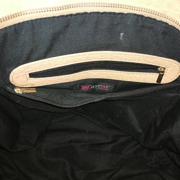 JustFab | Bags | Faux Leather Travel Bag | Poshmark